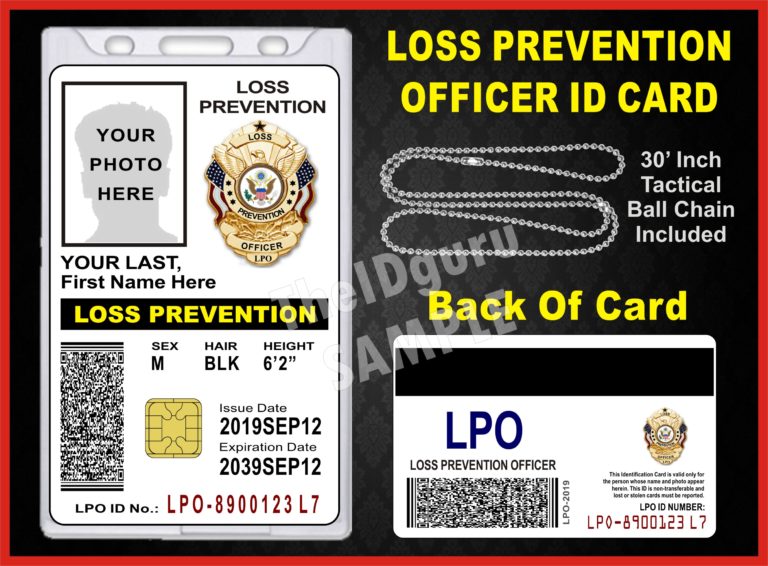 Special Agent ID Card – Custom with your Photo / Info and any Logo ...